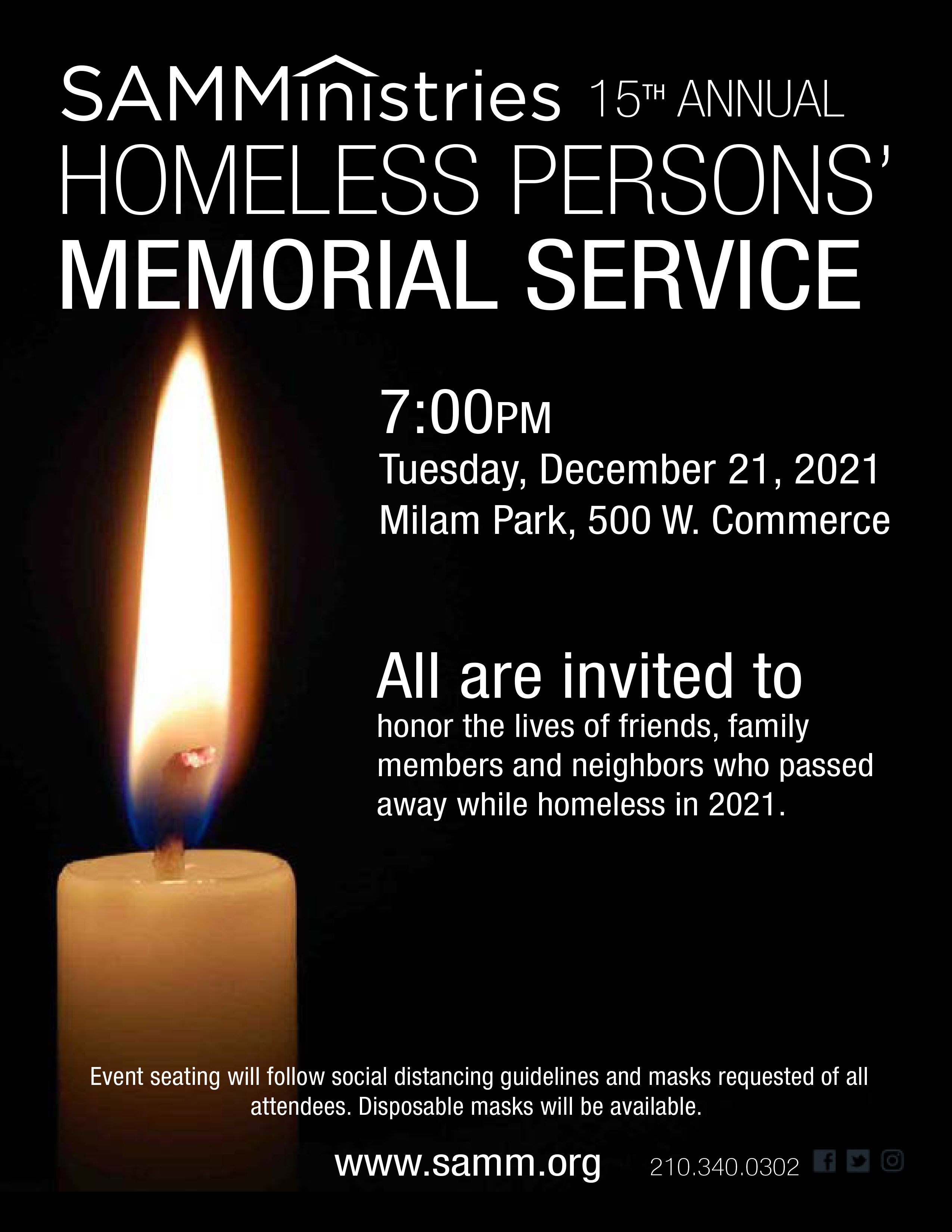 SAMMhomelessmemorial2021_flier - SAMMinistries